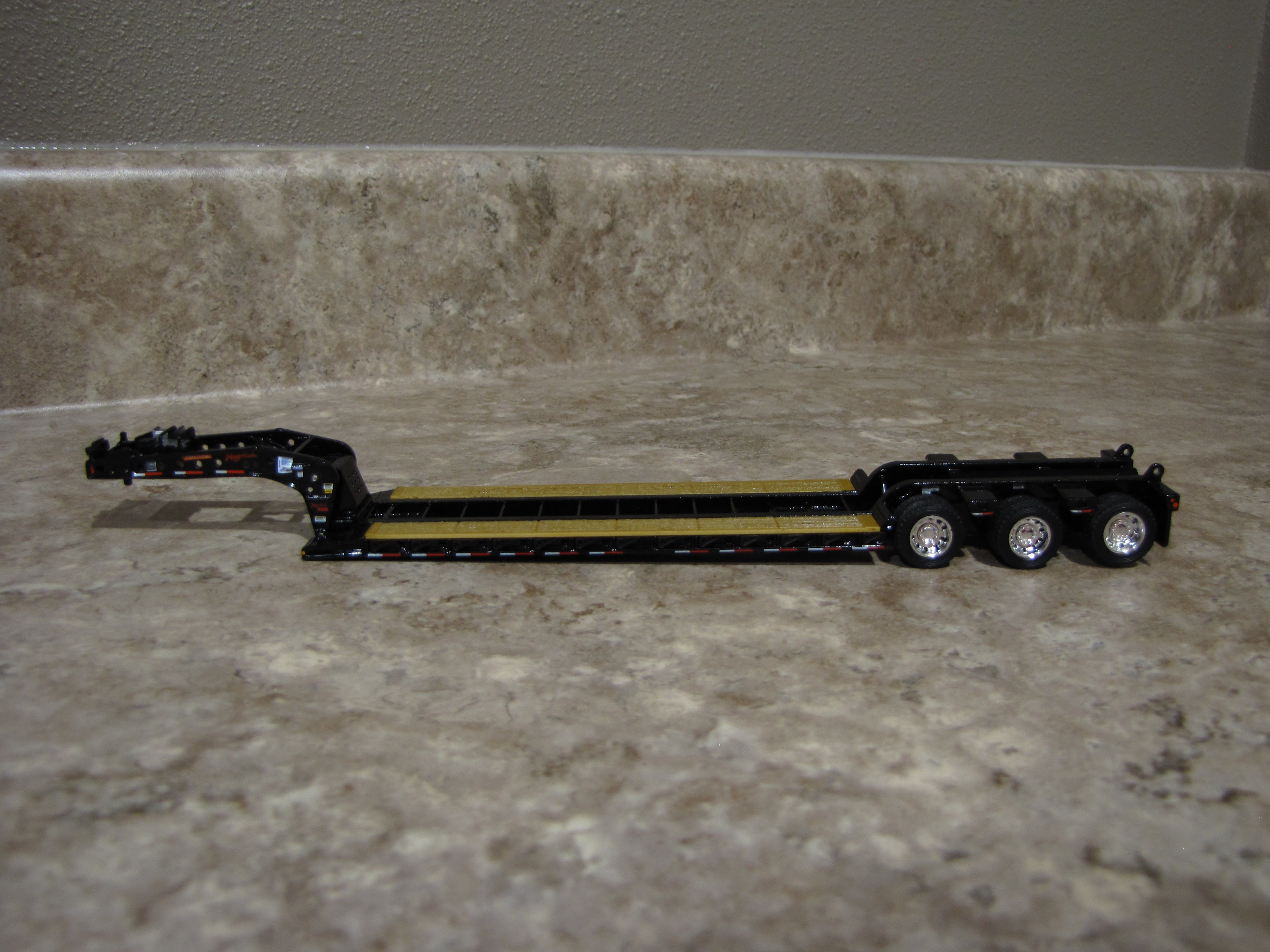 Black Fontaine Magnitude Lowboy Trailer – JW Toy Trucks